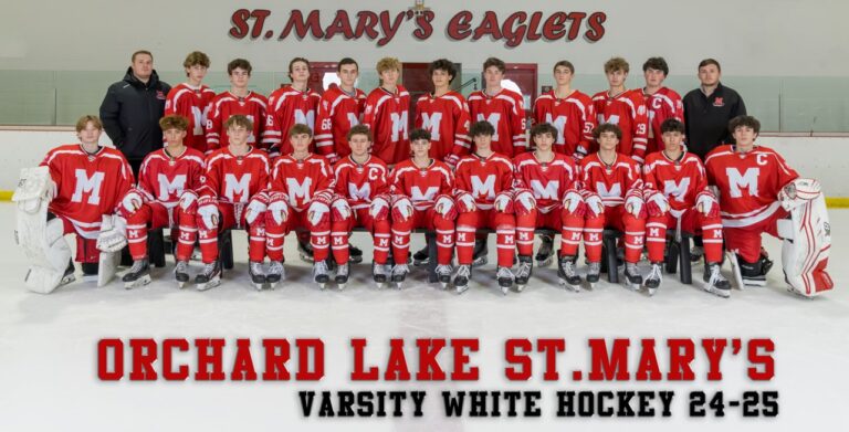 Varsity White Team - Orchard Lake St Marys Hockey